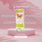 Gynatrof Vaginal Moisturizer - Non-Hormonal & Fragrance-Free Relief ...